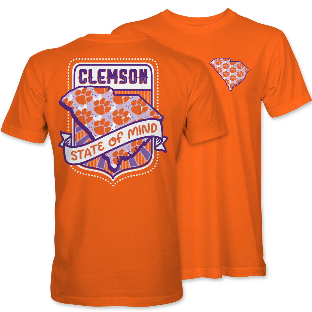 State of Mind - Clemson T-Shirts - Palmetto Shirt Co – Palmetto Shirt ...